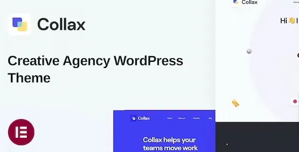 Free Download Collax – Creative Agency WordPress Theme 1.1.3 [Latest ...